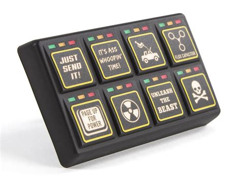 Haltech CAN Keypad 8Button 2x4 Wireworks Performance