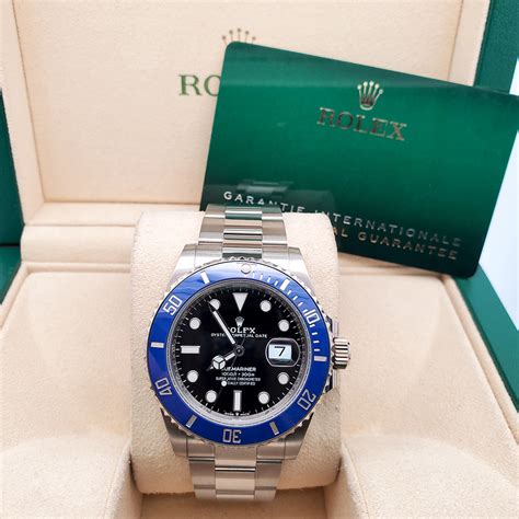 Rolex Submariner Date 41mm Blueberry Black Dial Watch 126619lb