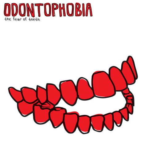 Im Drawing Odontophobia The Fear Of Teeth Poster 5 4 Is