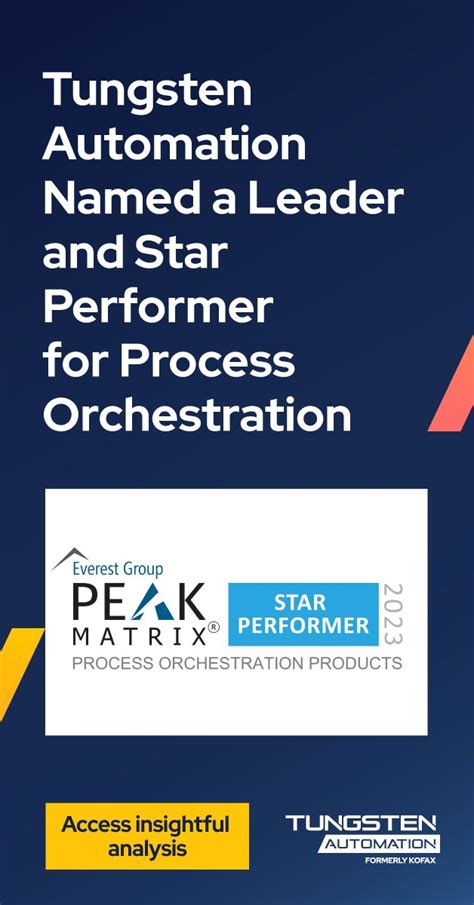 Tungsten Automation Formerly Kofax Named A Leader And A Star Performer In Everest Groups 2023
