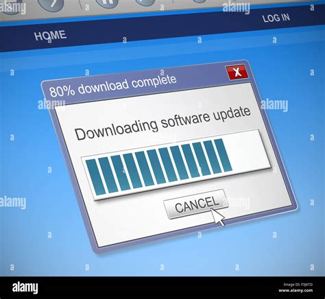 Software Update Concept Stock Photo Alamy