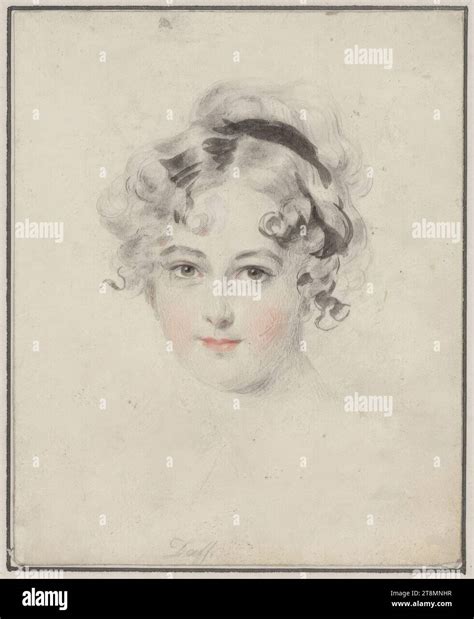 Portrait Of Princess Klementine Metternich After Lawrence Moritz