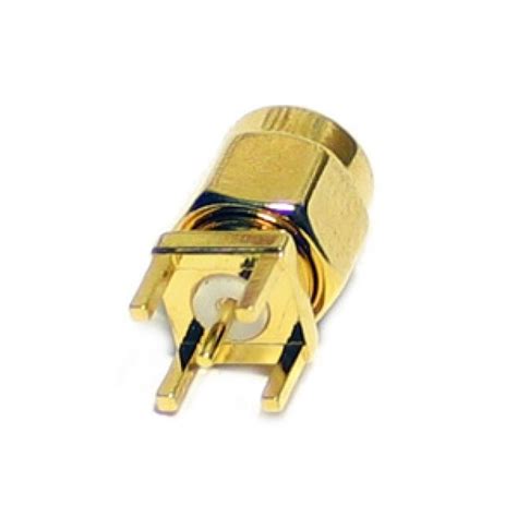 Sma12 Male Pcb Mount