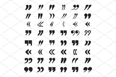 Quotation Marks Text Block Quote Quotations Block Quotes Quotation Marks