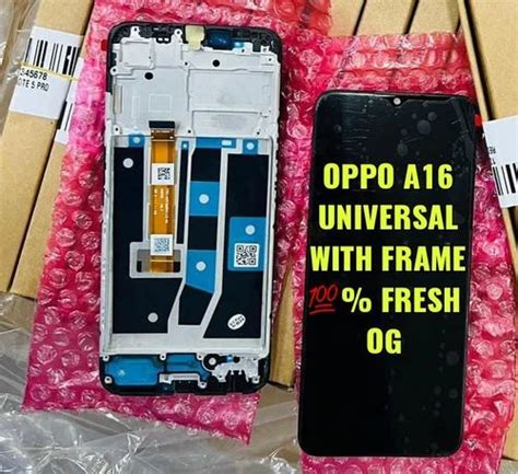 Black OPPO A WITH FRAME ORIGINAL DISPLAY At In Chennai ID