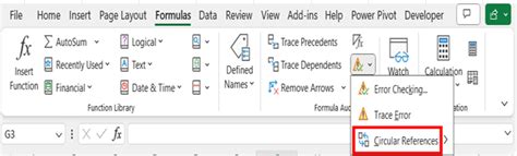 Circular Reference Excel Prodigy