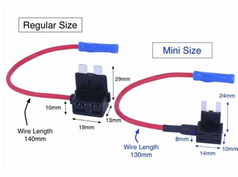 Circuit Fuse Holder Atc Ato Atm Blade Style Fuse Adapter