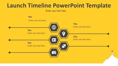Launch Timeline PowerPoint Template Slidevilla
