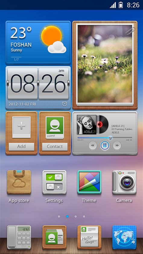 Just Life Android Theme Design On Behance