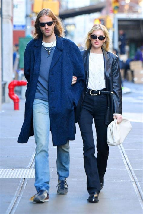 Elsa Hosk And Boyfriend Tom Daly Nyc 11272019 • Celebmafia Elsa