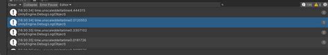 Timeunscaleddeltatime Begin With High Number Unity Engine Unity
