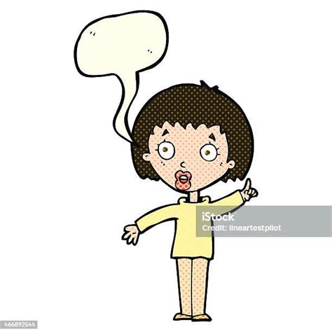 말풍선이 있는 여자 설명하기 자신의 침봉 말풍선을 2015년에 대한 스톡 벡터 아트 및 기타 이미지 2015년 그리기
