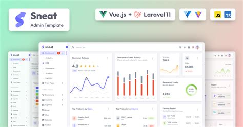 Sneat Vuetify Vuejs 3 Laravel Admin Template