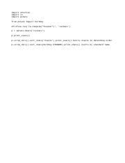Profiling Example Py Import CProfile Import Re Import Pstats From