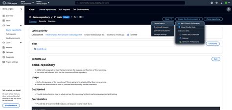 Amazon Codecatalystで開発環境を作ってみた Developersio