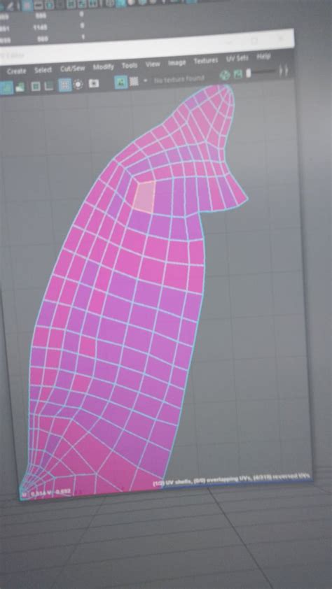 uv getting partially darker once overlapped r maya