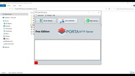 Porta Sftp Server Demo Free Cross Platform Edition Youtube