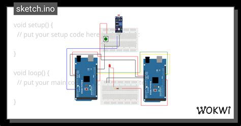 Master And Slave Wokwi Esp32 Stm32 Arduino Simulator