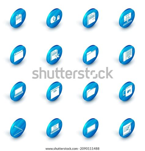 Set Scotch File Document Computer Keyboard Stock Vector Royalty Free