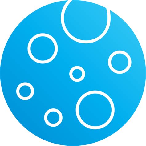 Ícone De Lua Andinur Flat Gradient Ícone De Lua Andinur Flat Gradient