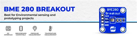 Bme280 Breakout Temp Humidity Pressure Sensor From Sb Components On Tindie