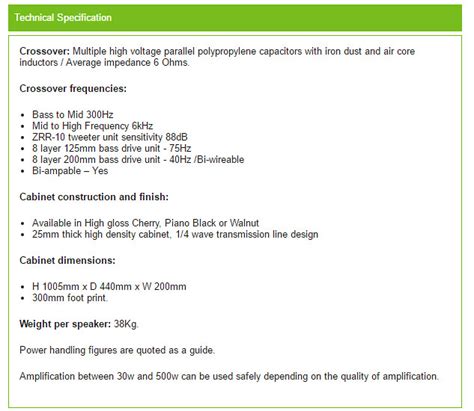 Rega Rs10 Floorstanding Speakers Gloss Cherry 5 Yr Wrnty 55 Off