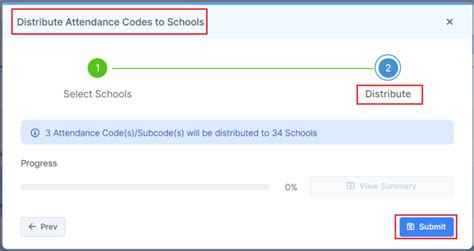 How To Distribute Attendance Codes And Subcodes From Within Vision