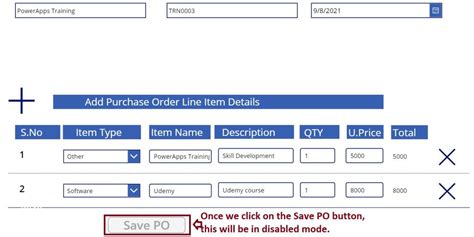 powerapps repeating section data to sharepoint list step by step