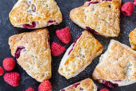 The Best Raspberry Scones Momsdish The Best Raspberry Scones Momsdish