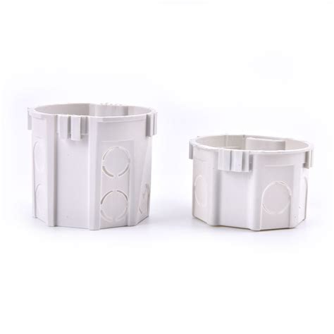 Badu Bg Пластмасова кутия за монтаж на ЕС Монтирана на стена вътрешна кутия Вътрешна касета Бяла