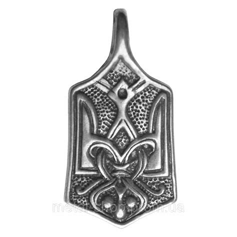 Кулон Тризуб срібний ціна 800 грн — Prom Ua Id 680004681