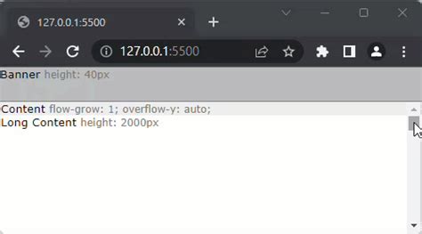 CSS Flexbox 佔滿剩餘高度時 Overflow 捲軸失效問題 黑暗執行緒