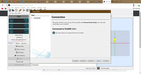 Fluidnc And 6 Pack Connecting To Ugs · Winder Universal G Code Sender · Discussion 2080 · Github