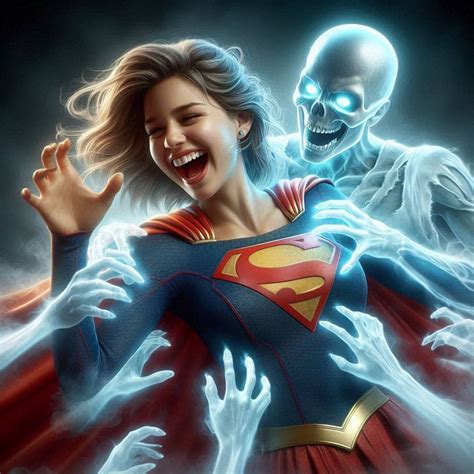 Supergirl Tickled By Phantoms By Lapislazuliagain On Deviantart