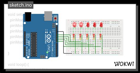 Led Blink By Khin Wokwi Esp32 Stm32 Arduino Simulator
