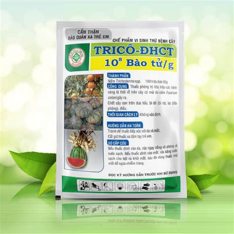 Chế Phẩm Vi Sinh Trừ Bệnh TricÔ Đhct Diệt Nấm Bệnh Cho Cây Trồng