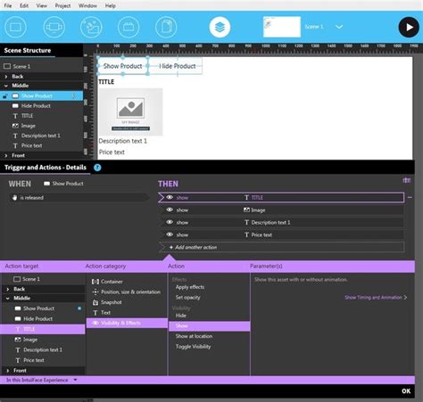 before you start select the best experience structure intuiface help
