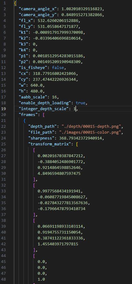 how to add the depth map from colmap to instant-ngp ? · Issue #1095 ...
