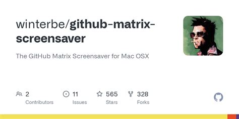 Github Winterbegithub Matrix Screensaver The Github Matrix Screensaver For Mac Osx