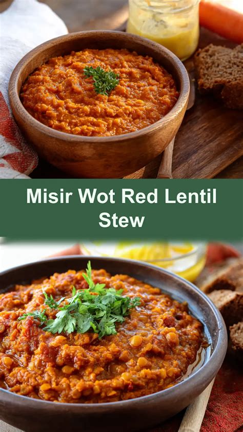 Ethiopian Misir Wot Red Lentil Stew Warm Comforting Recipe You Need Now