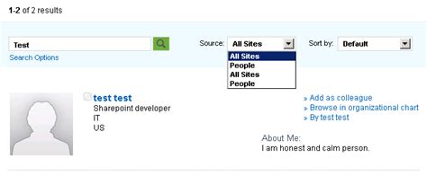 How To Remove Duplicated Values In People Search Box Webpart Fast
