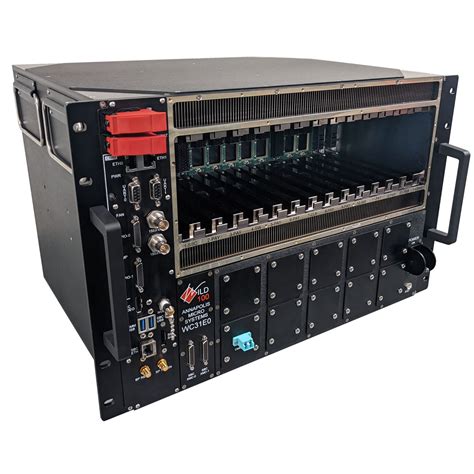 WD DH High Density Slot U OpenVPX GbE SOSA Aligned Rackmount Chassis Sarsen