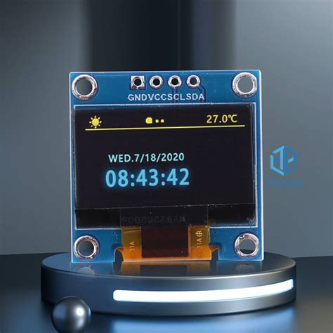 บอรดหนาจอ LCD OLED IIC Serial OLED SSD X I C Pin นว สาหรบ Arduino Raspberry