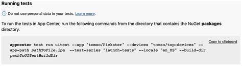 How To Run Automated Ui Tests From A Vs App Center Build Mobile As Muse A Xamarin Mobile