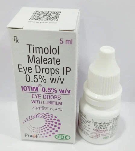 Iotim Eye Drop 5 Ml Packaging Size 10 Ml At Rs 75piece In Nagpur