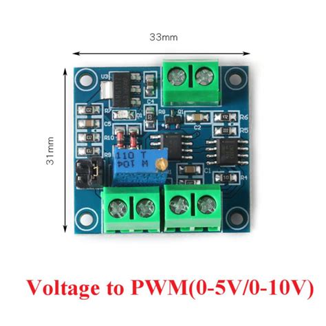 Jual Voltage To PWM Converter Module 0 5V 0 10V To 0 100 Analog To Digital PLC Arduino ESP8266