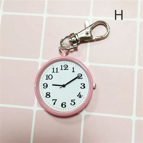 Newly Pocket Watch Small Round Dial Quartz Analog Vicedeal