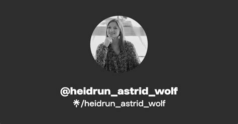 Heidrun Astrid Wolf Instagram Facebook Linktree