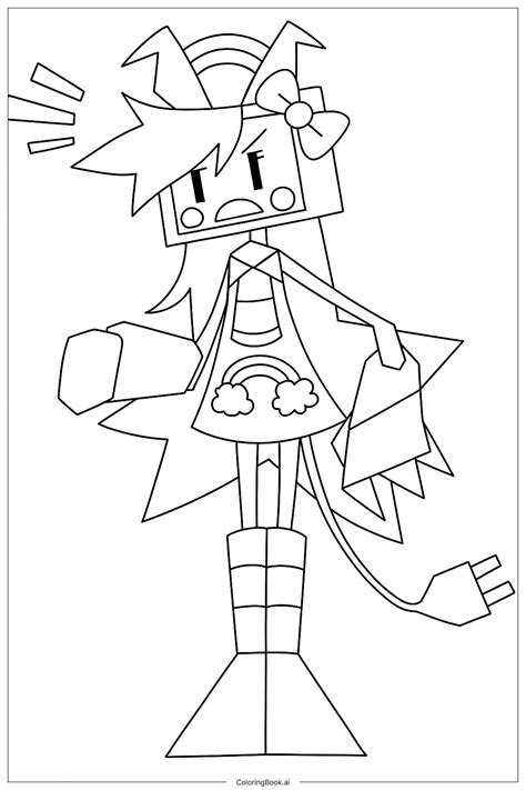Ruby Coloring Page Free PDF PNG Printable