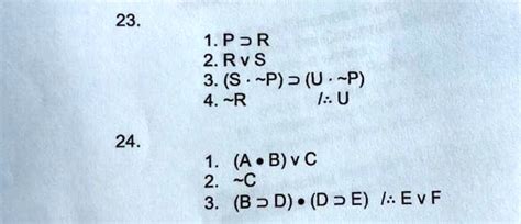 SOLVED Use The Eight Valid Rules Of Inference And Replacement You Need